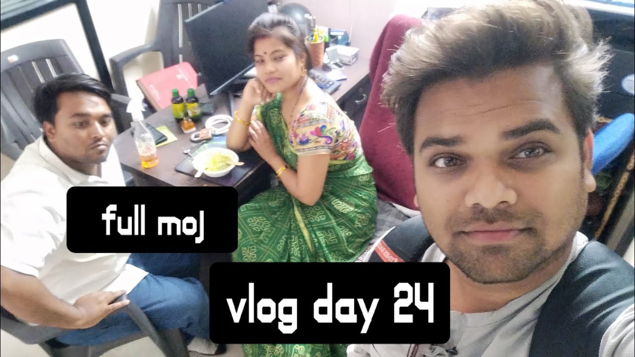 fully enjoy the day | gola party 🥳 | vlog day 24 | Madjoker (Ashwin ...