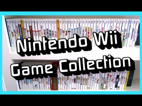 Tour of Nintendo Wii Game Collection - YouTube