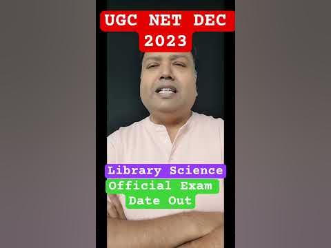 UGC NET LIBRARY SCIENCE EXAM DATE OUT | NTA UGC NET Date Sheet 2023 #ugcntanet # ...