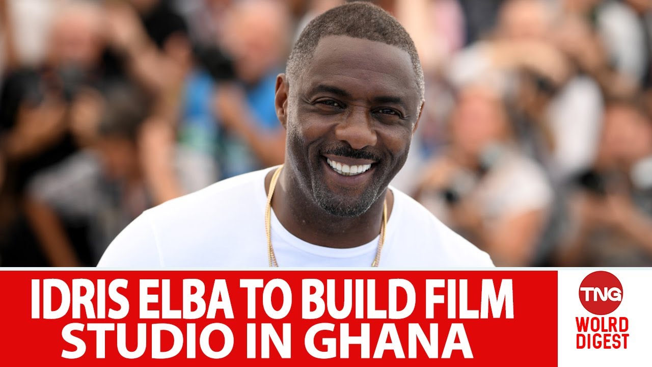 British Actor Idris Elba Announces Film Studio Project in Ghana - YouTube