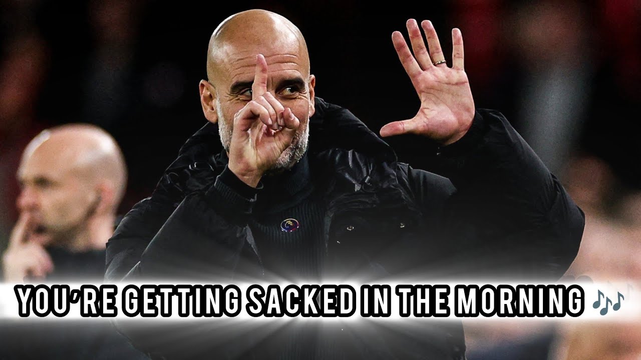 Liverpool fans chanting: "You're getting sacked in the morning".And ...