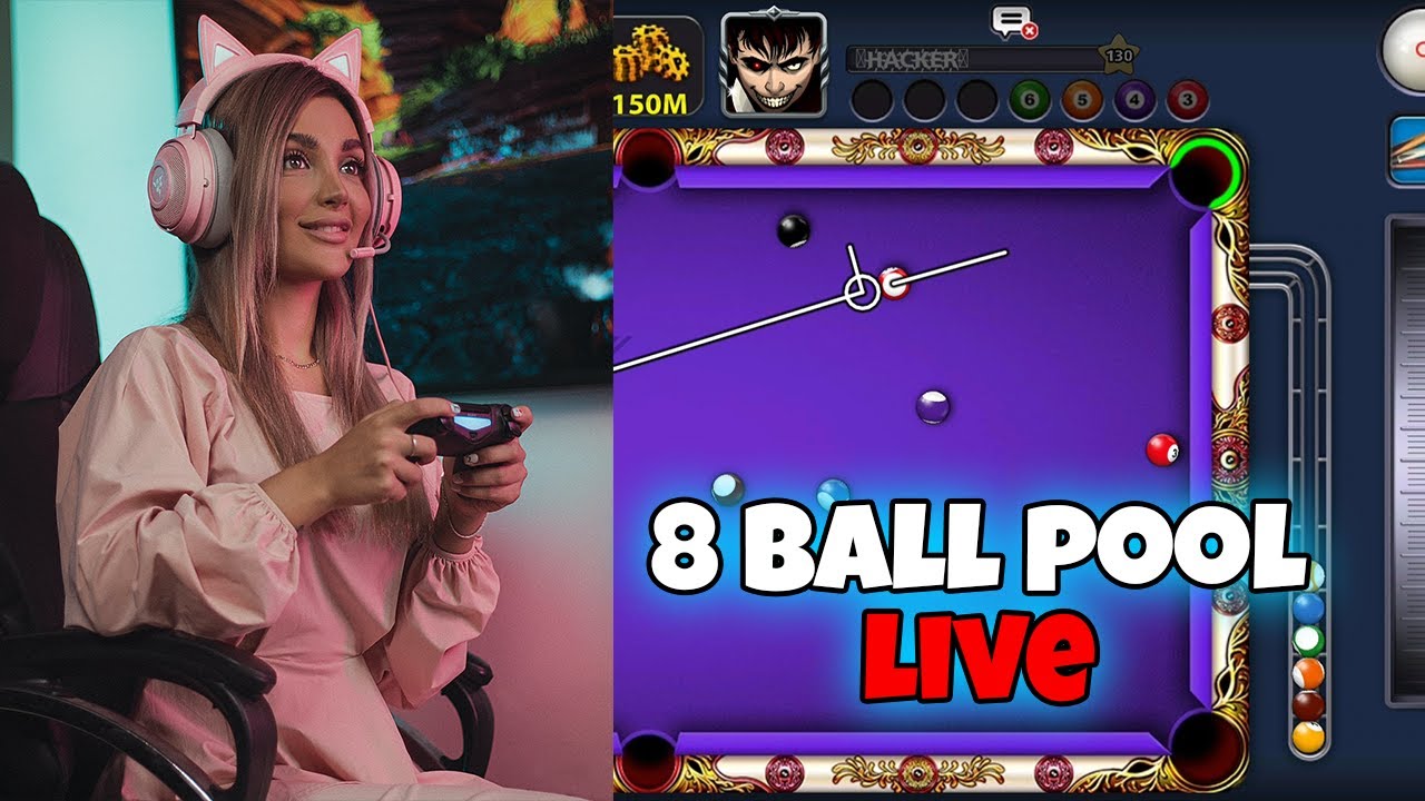 8 ball pool Live Coin making full Speed - YouTube