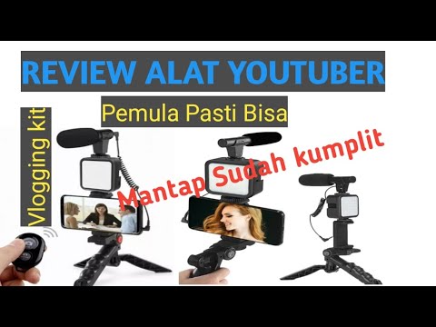 REVIEW ALAT VLOGGING KIT || Alat Youtuber nge vlog || MANTAP - YouTube