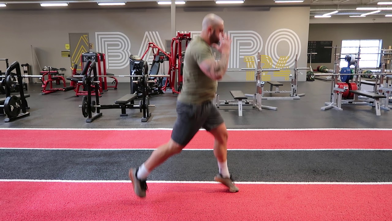 Lunge Jump Switch - YouTube