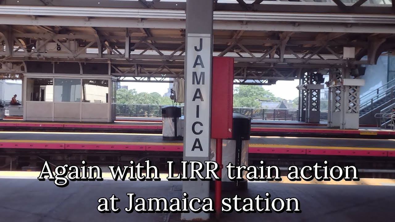 LIRR Train action at Jamaica station second time - YouTube