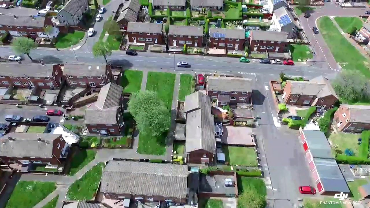 Leam Lane Aerial footage (Lockdown 1st May 2020) - YouTube