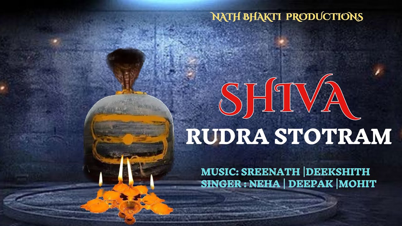 Shiva Rudra Stotram | Om Bhairava Rudraya | Music-Sreenath | Singer ...