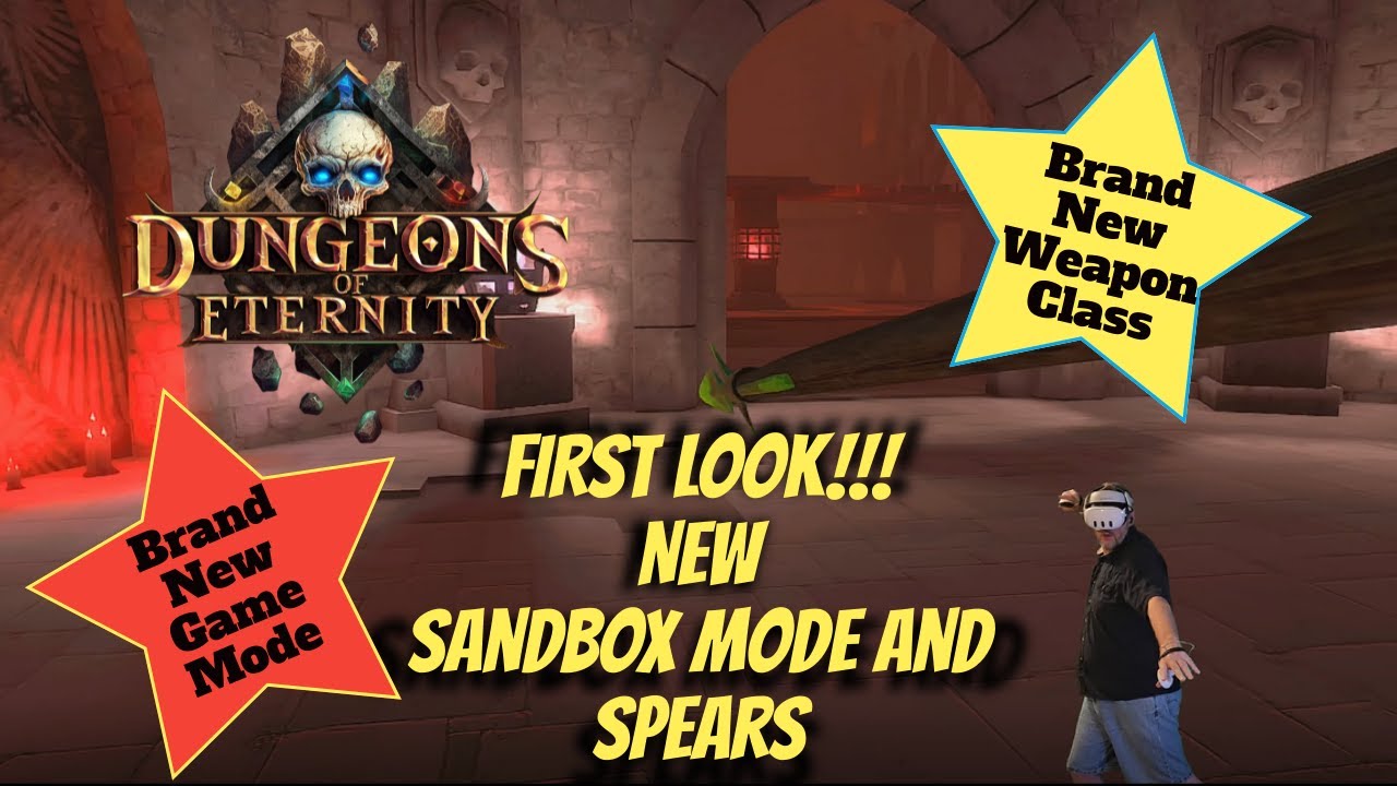 Dungeons of Eternity | AWESOME Spear and Sandbox FIRST LOOK!!!!! - YouTube