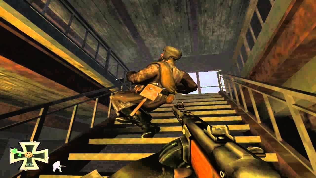 Call of Duty 2: "Railroad Station No.1" (Soviet Campaign - Mission #4 ...