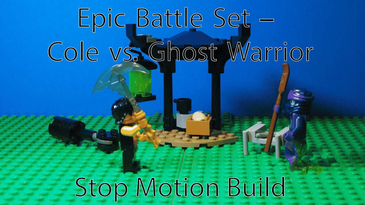 Lego Ninjago 71733| Epic Battle Set - Cole vs. Ghost Warrior| Stop ...