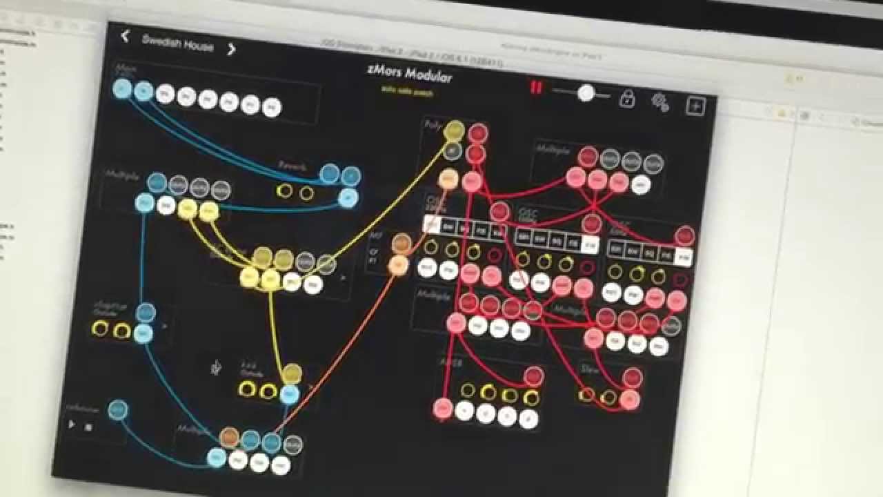 zMors modular - working on new presets with sidechain compression - YouTube