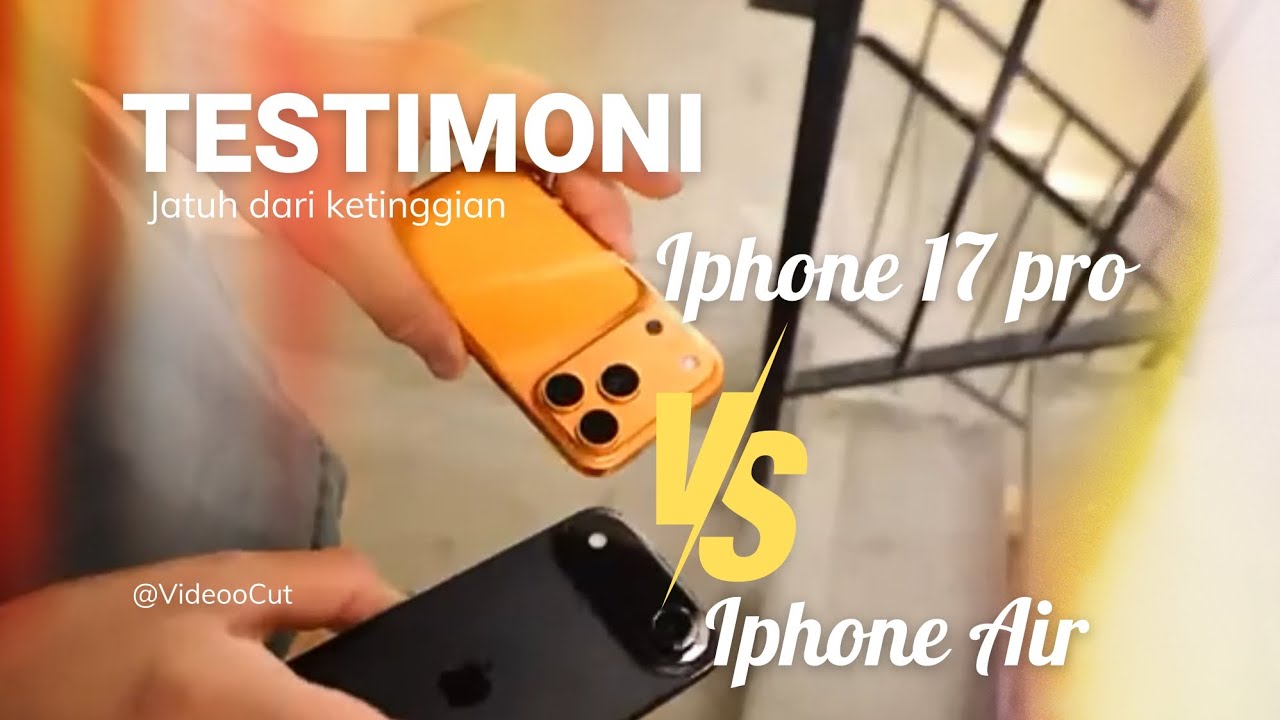 JATUHIN HP IPHONE 17 PRO IPHONE AIR - YouTube