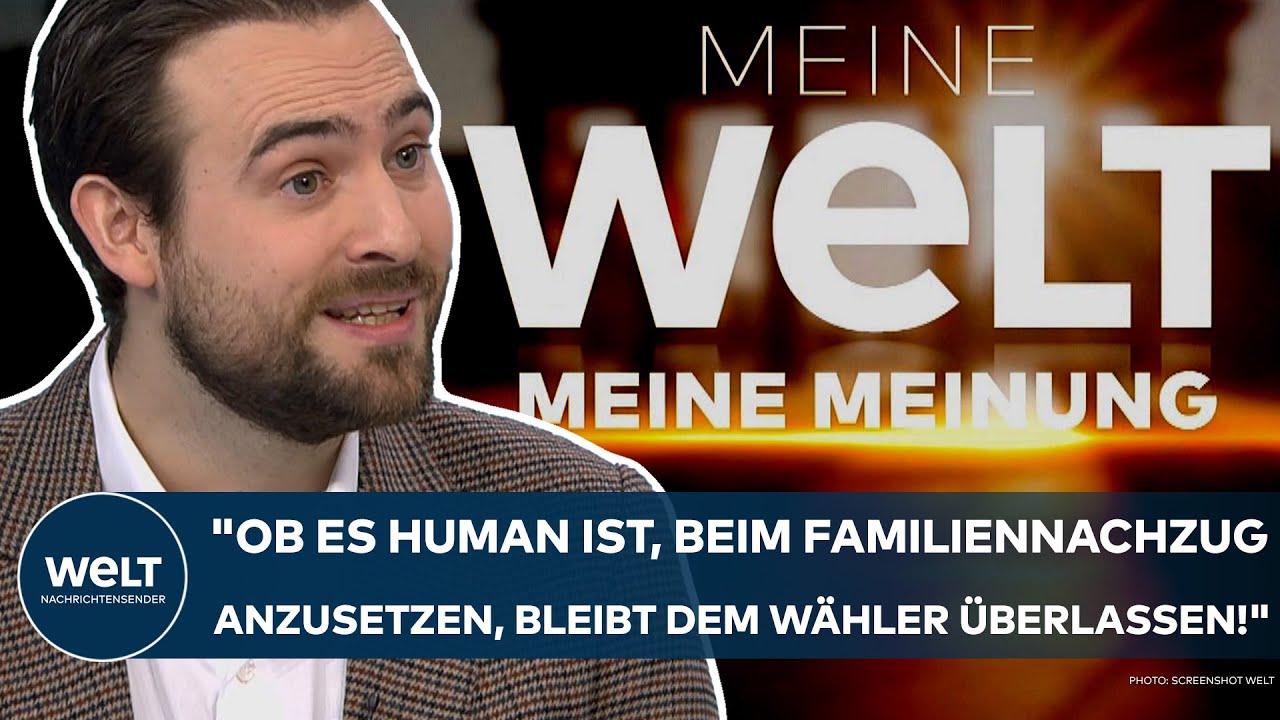 SEBASTIAN VORBACH: "Ob es human ist, beim Familiennachzug anzusetzen ...
