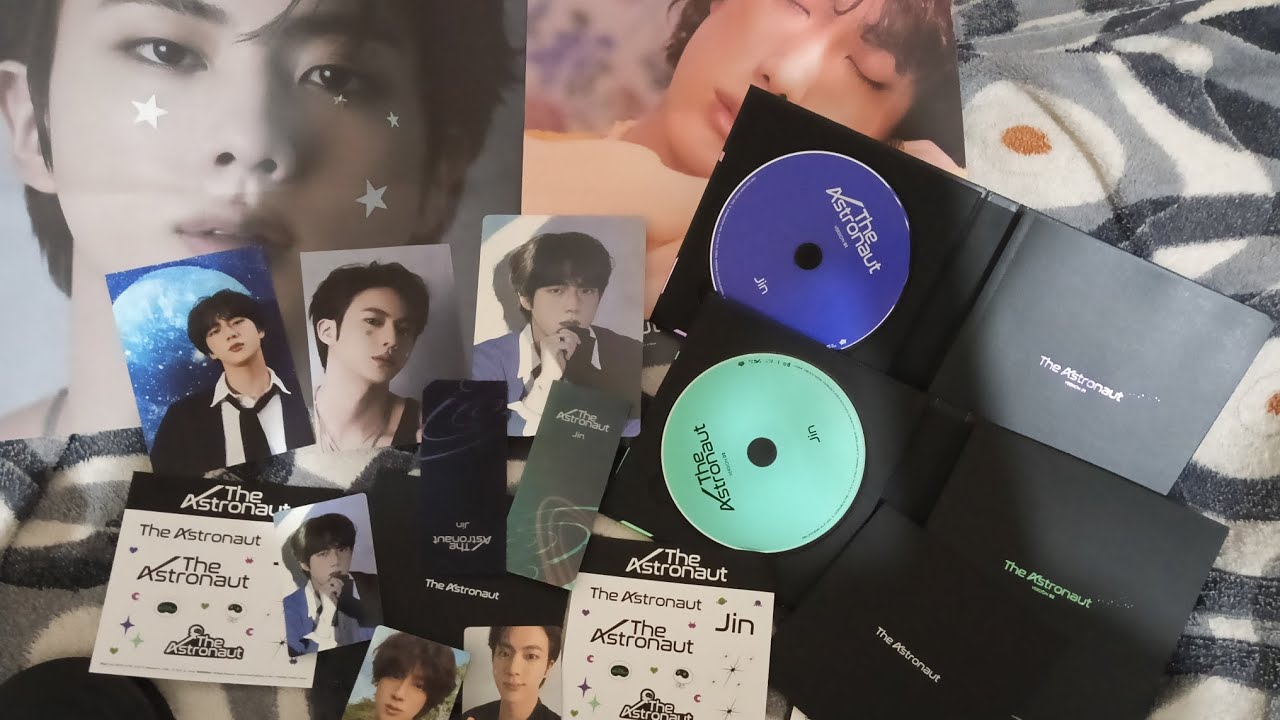 Unboxing The Astronaut by Jin Album | Jhing-Jing Falogme - YouTube