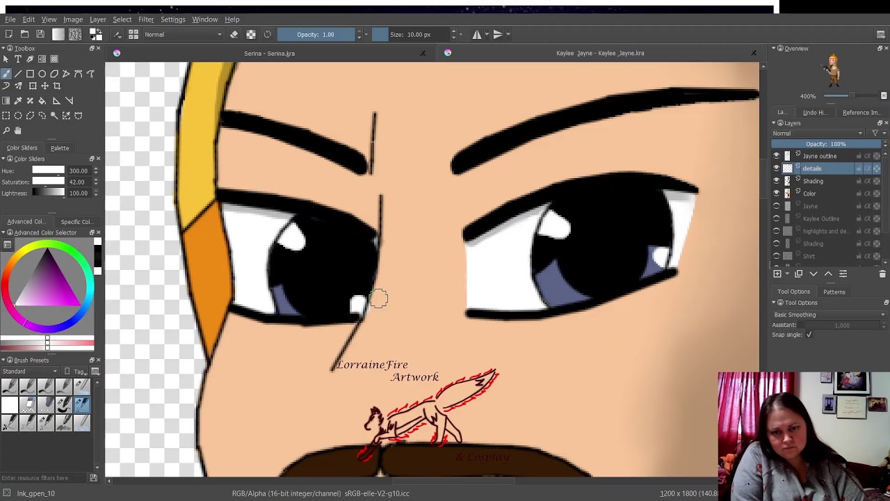 Jayne Chibi Shading and Details - YouTube