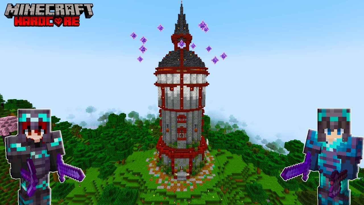 Am Construit Turnul Abonaților ! Episod Special 1000 Zile Minecraft ...