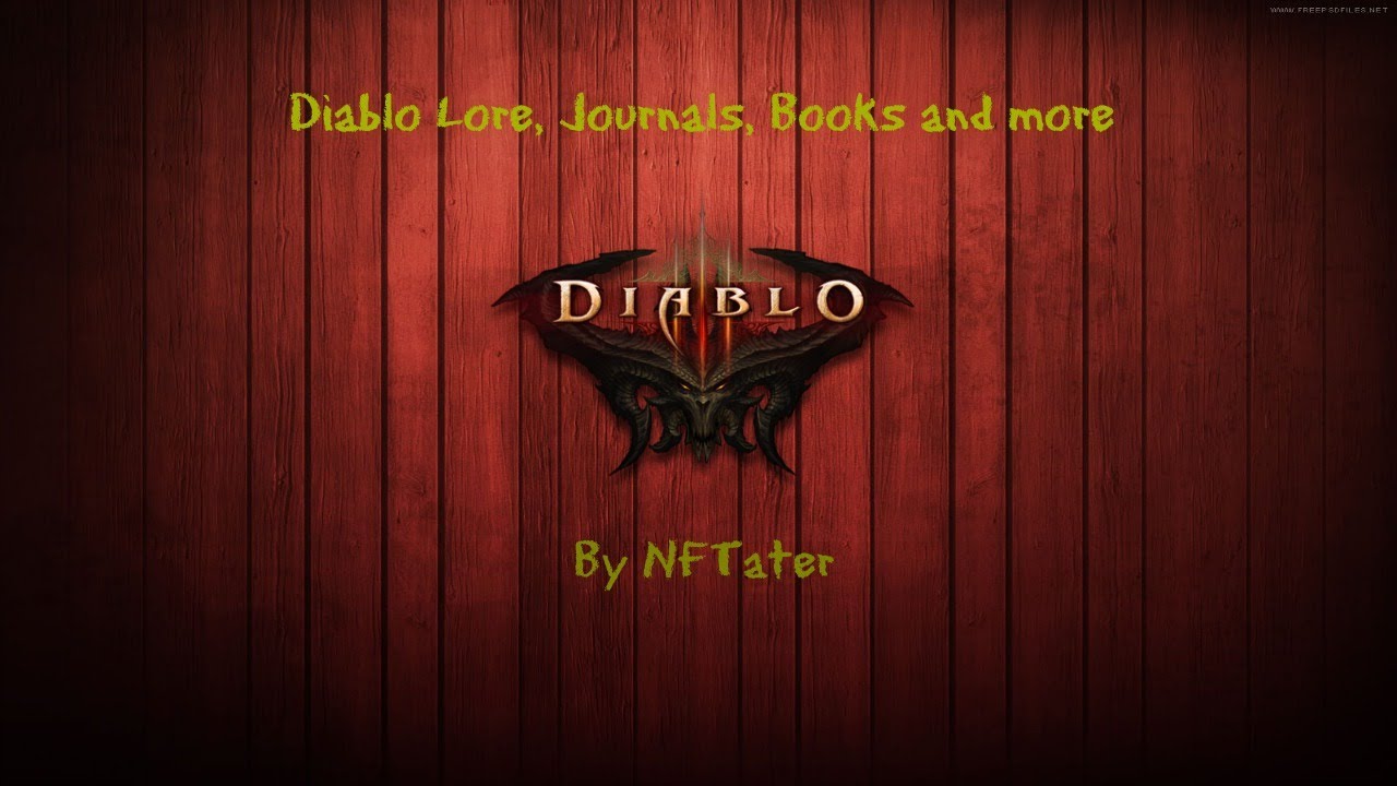 Diablo III - Leah's Keep Journal - YouTube