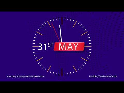 31st May HoG - Maintain Your Crown
