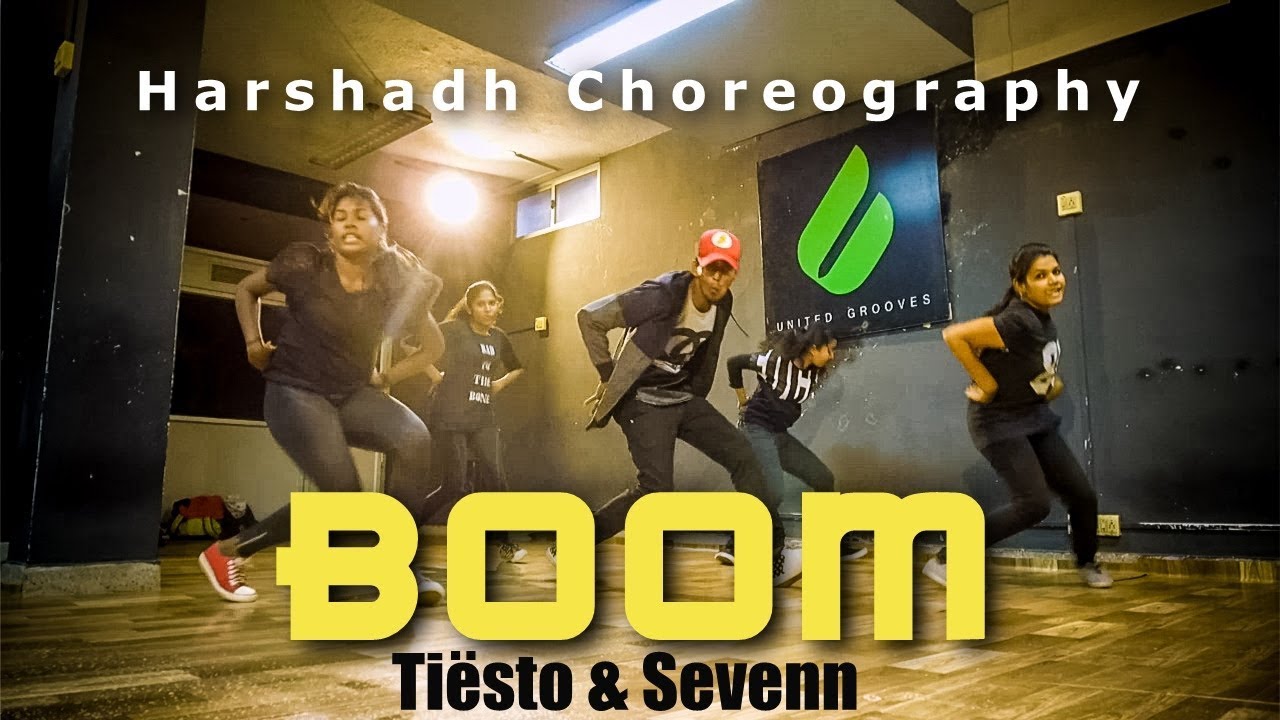 Tiësto & Sevenn - BOOM dance | Beginners dance class | United grooves ...