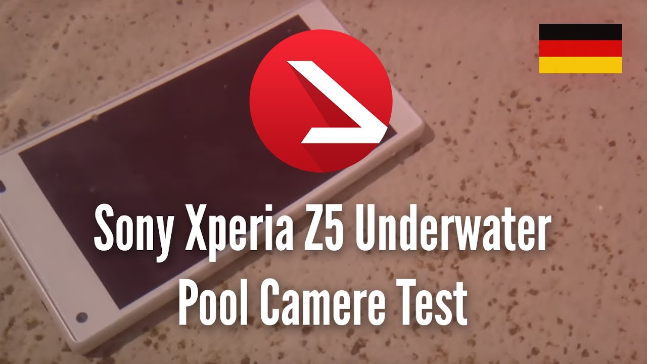 Sony Xperia Z5 Underwater Pool Camera Test [4K UHD] - YouTube
