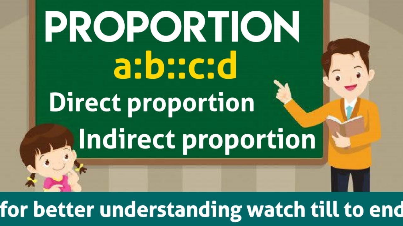 Proportion | Direct proportion and indirect proportion - YouTube