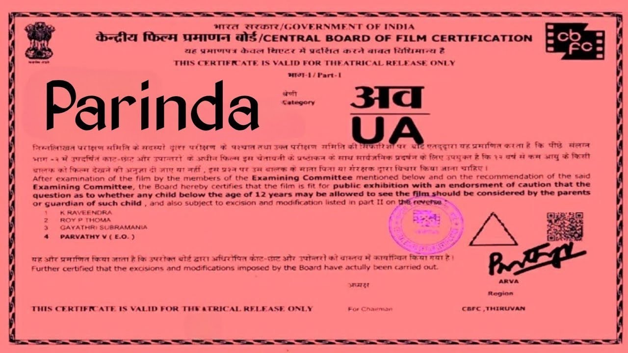 Parinda (1989) Review Explained Facts | Nana Pateker | Anil Kapoor ...