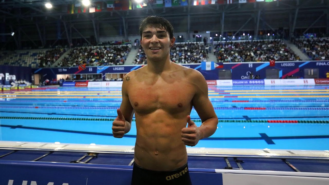 03.09.2022 Nuevo Récord en el Mundial Junior de Natación Lima 2022 ...