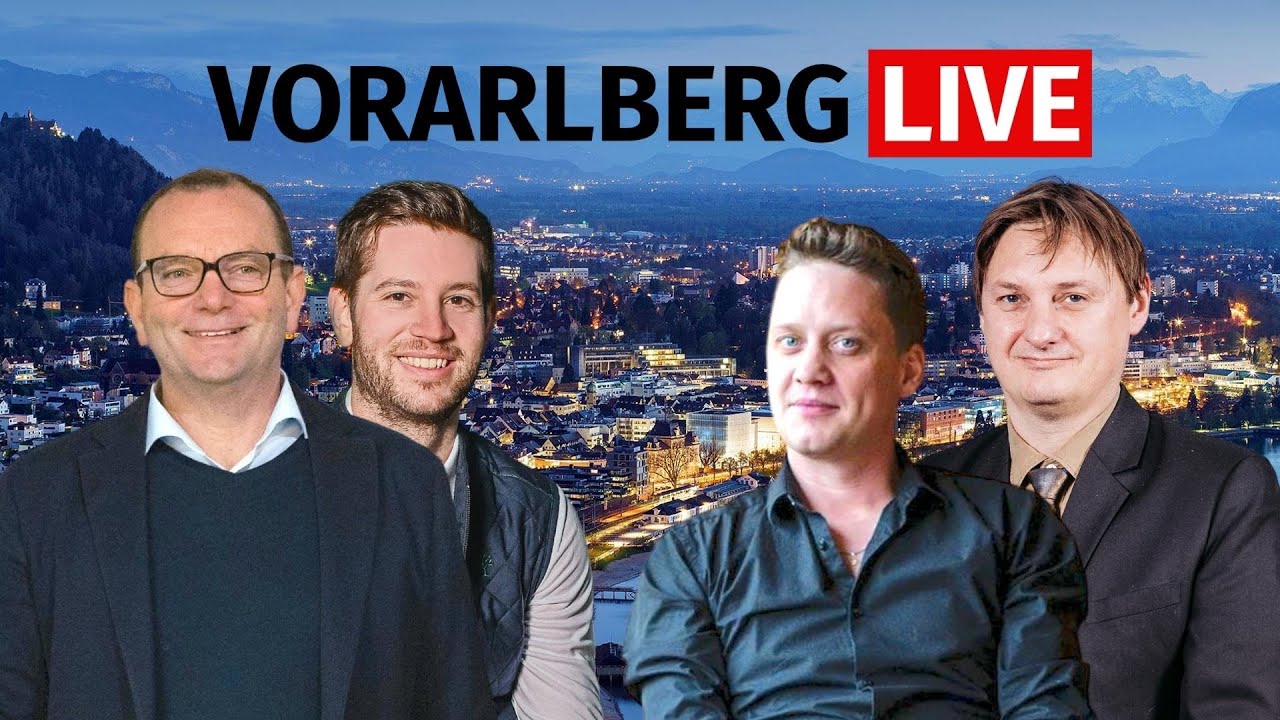 Vorarlberg LIVE mit Christoph Längle, Felix Schiffner und Philipp Lingg ...