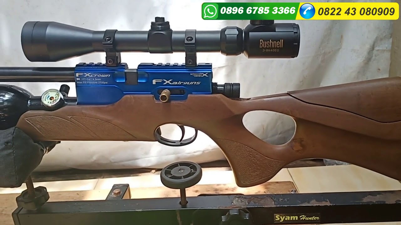 Senapan Angin PCP FX Tabung Jenong 500cc semi CNC, laras 60cm, M Syafi ...