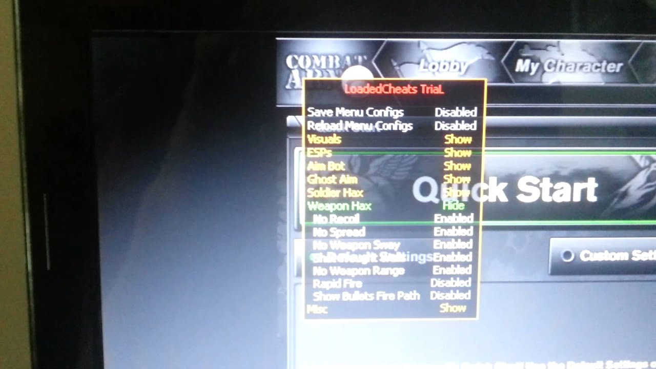 Combat arms vip hacks menu - YouTube