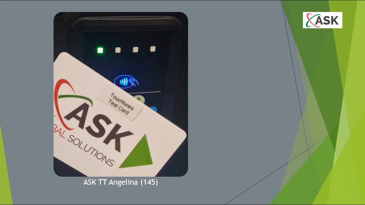 ASK Global TouchTunes Angelina Conversion instructional video - YouTube