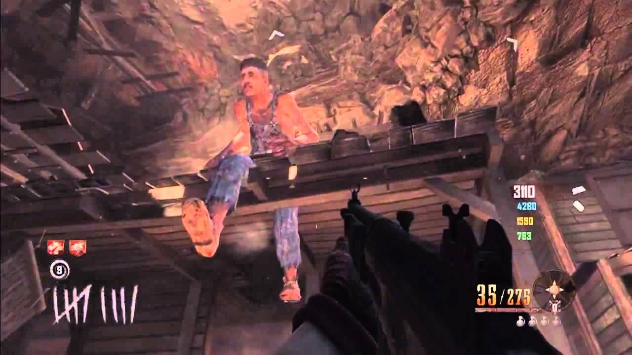 Black Ops 2 Glitches - Getting Leroy Stuck & Floating Zombie on "Buried ...