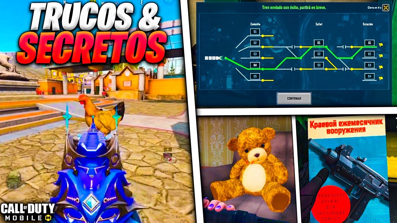 TRUCOS y SECRETOS del NUEVO MAPA para BATTLE ROYALE KRAI en COD MOBILE ...