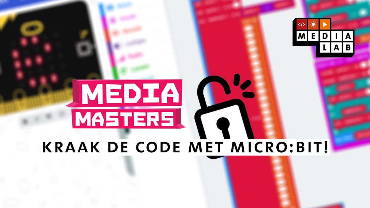 MediaMasters 2019: Kraak de code met micro:bit - YouTube