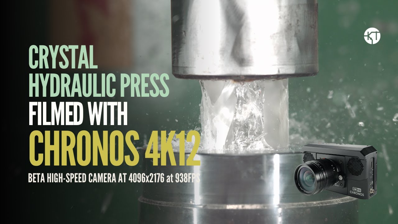 Crystal Hydraulic Press - Filmed on Chronos 4K12 | #hydraulicpress ...