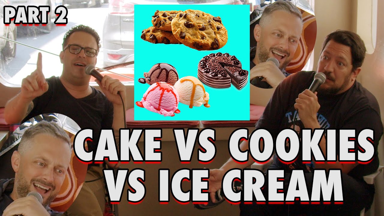 Cake vs Ice Cream vs Cookies with Nate Bargatze Part 2 | Sal Vulcano ...