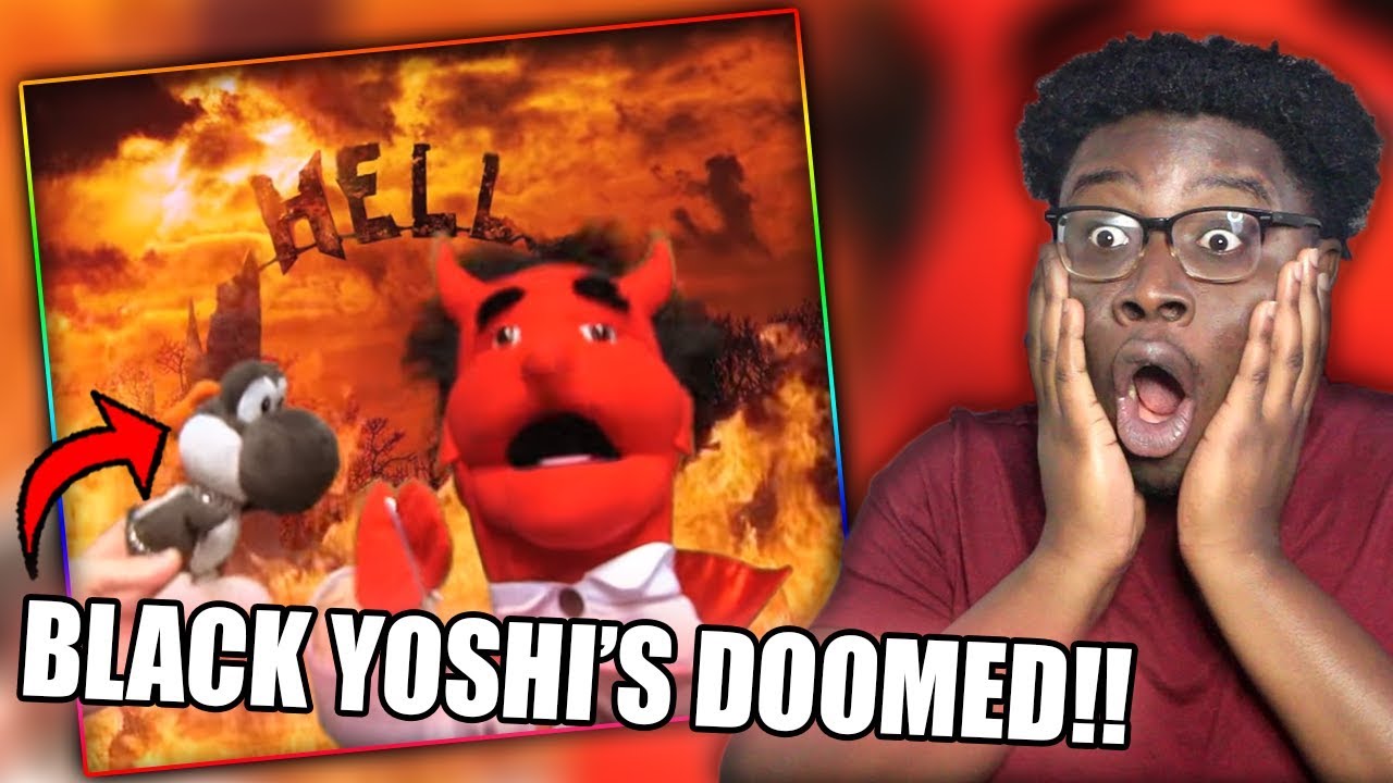 BLACK YOSHI GOES TO H3LL! | SML Movie: Black Yoshi's In Trouble ...