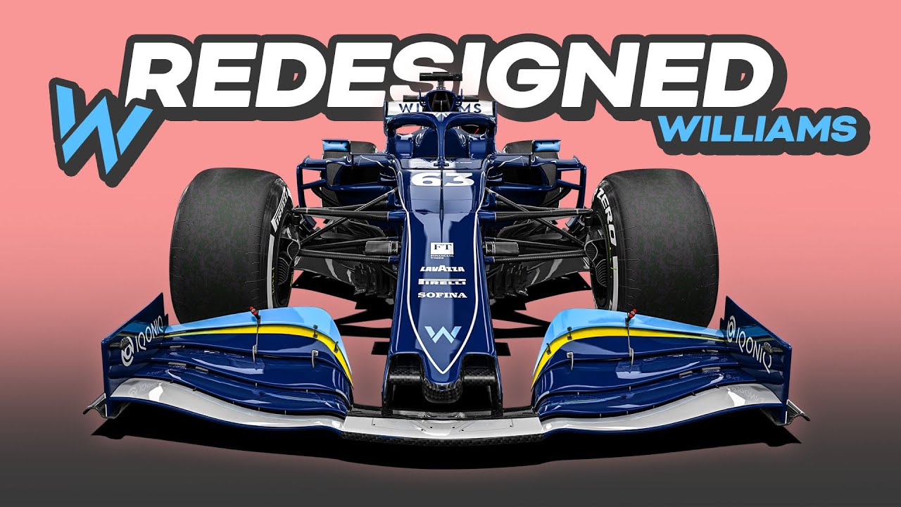 My REDESIGN of the 2021 Williams Formula 1 Car - YouTube