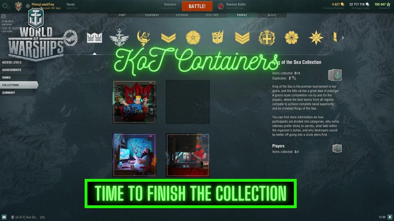 World of Warships - King of the Sea Containers: Time To Finish the ...