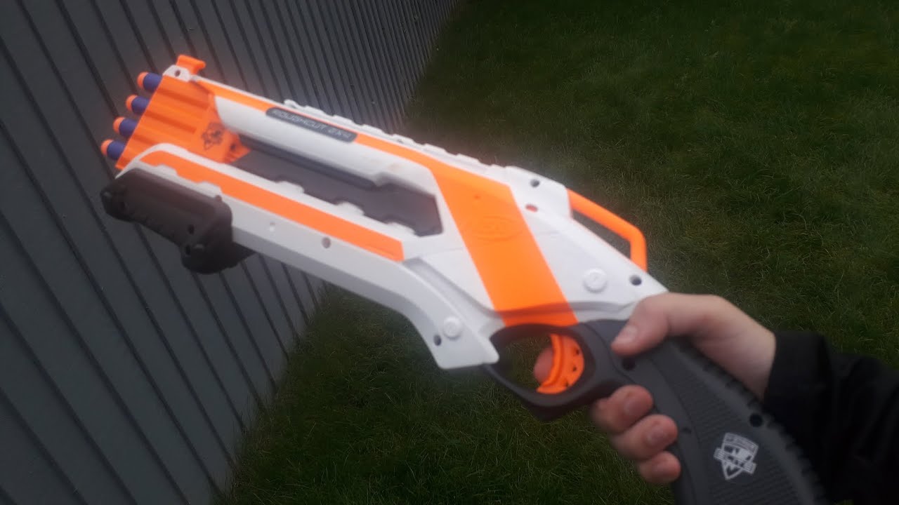 Nerf Roughcut Review - Good Gun - YouTube
