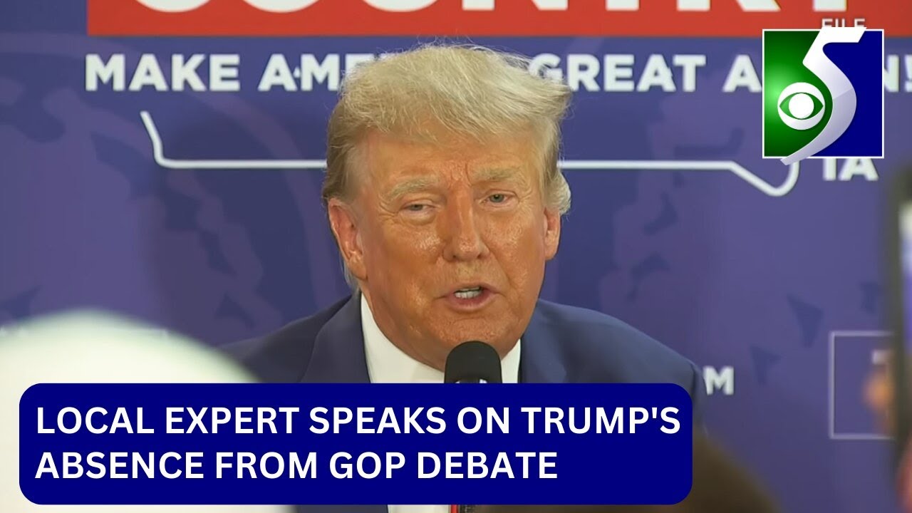 Local political expert weighs in on Trump’s absence from GOP primary ...