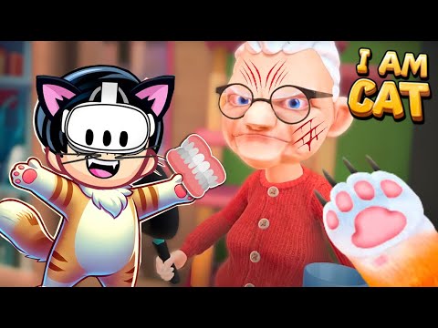 SOY UN GATO y MI ABUELA ESTA LOCA | I Am Cat VR | Karim Juega