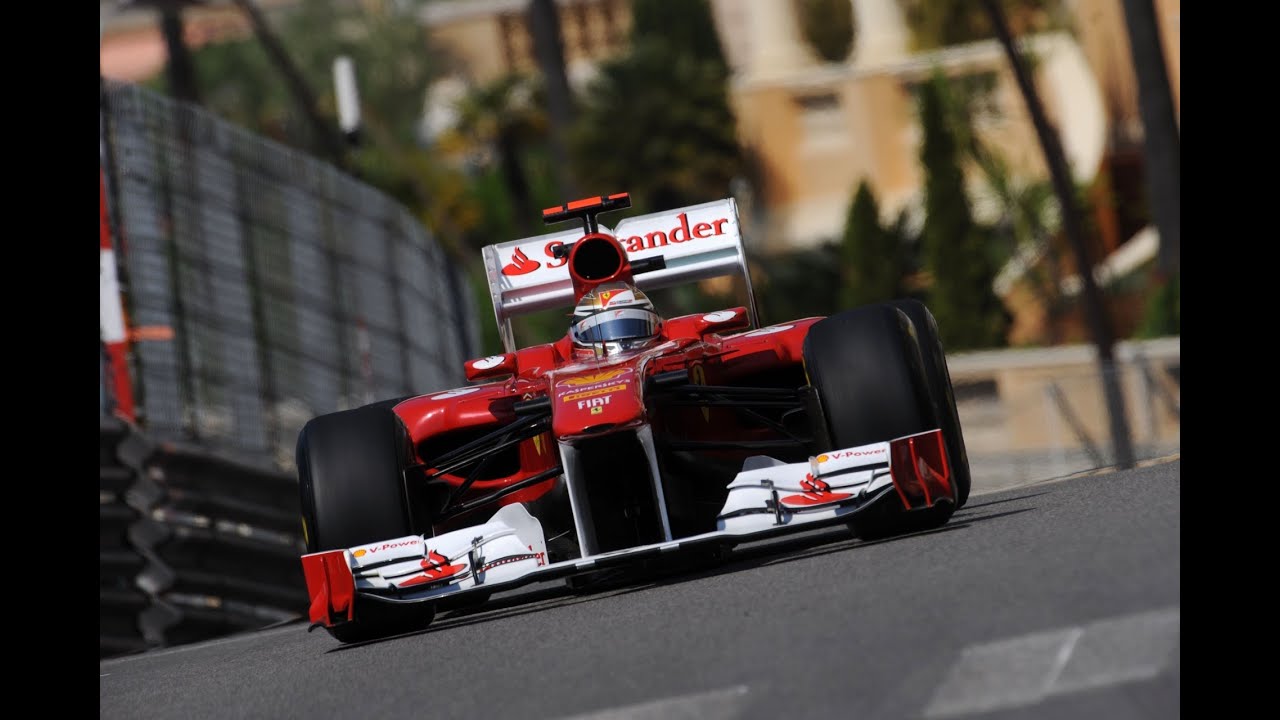 F1 2019 Monaco Night FERRARI F2010 Hotlap - YouTube