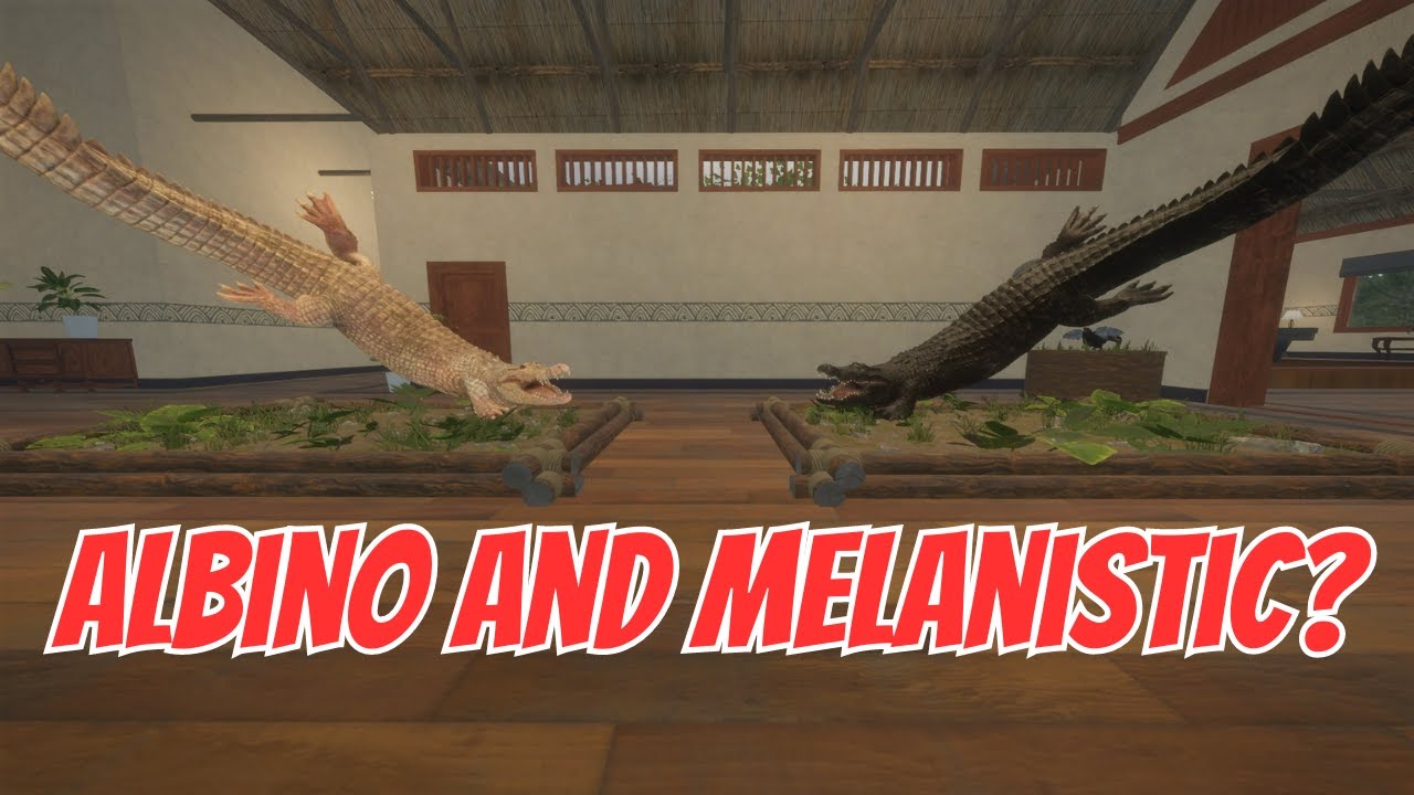 I GOT MY FIRST ALBINO and MELANISTIC CROCODILE in hunter call of the ...