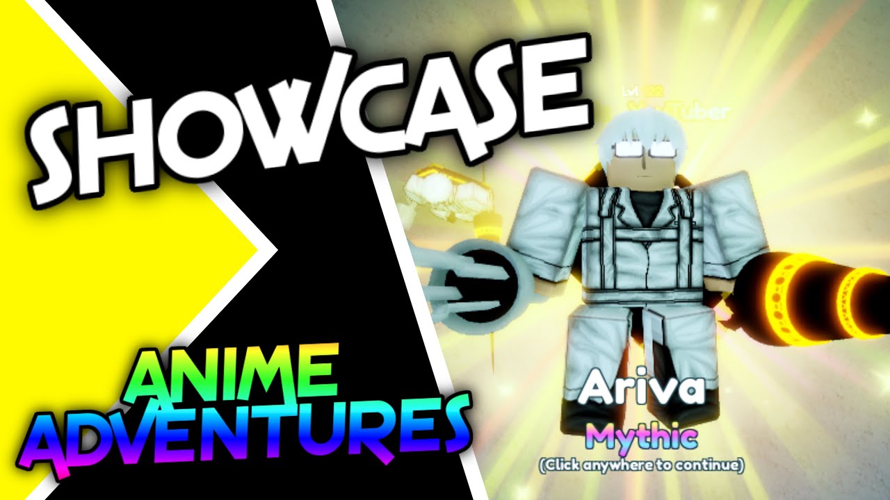 SHOWCASE ARIVA!!! (Anime Adventures) [Roblox] - YouTube
