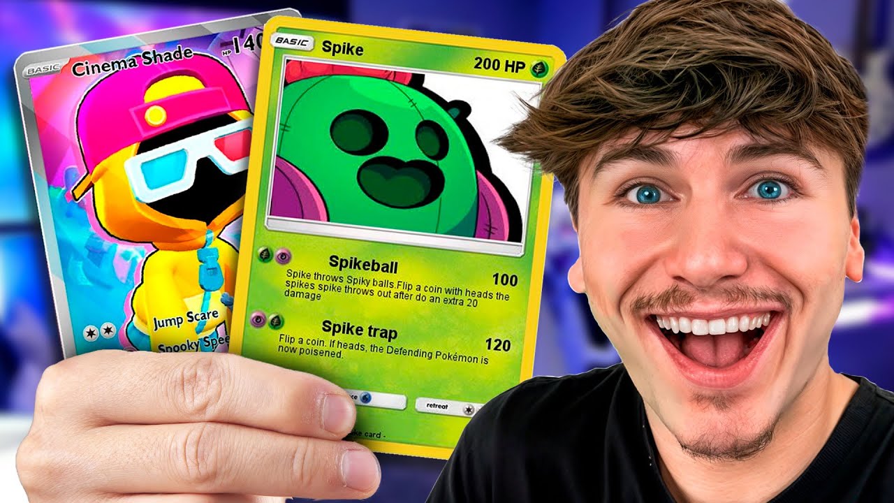 OUVERTURE CARTES POKÉMON BRAWL STARS !! (Incroyable) - YouTube