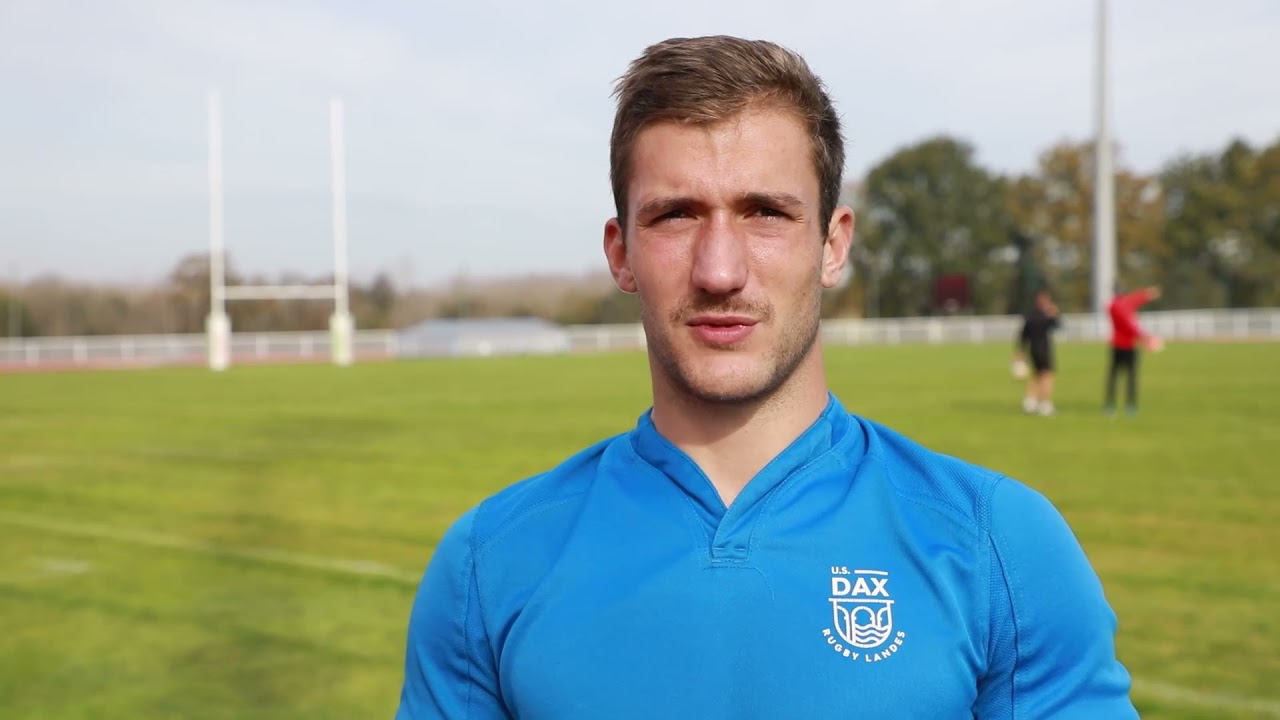 USDax rugby : Sylvère Reteau avant le match contre Dijon . - YouTube