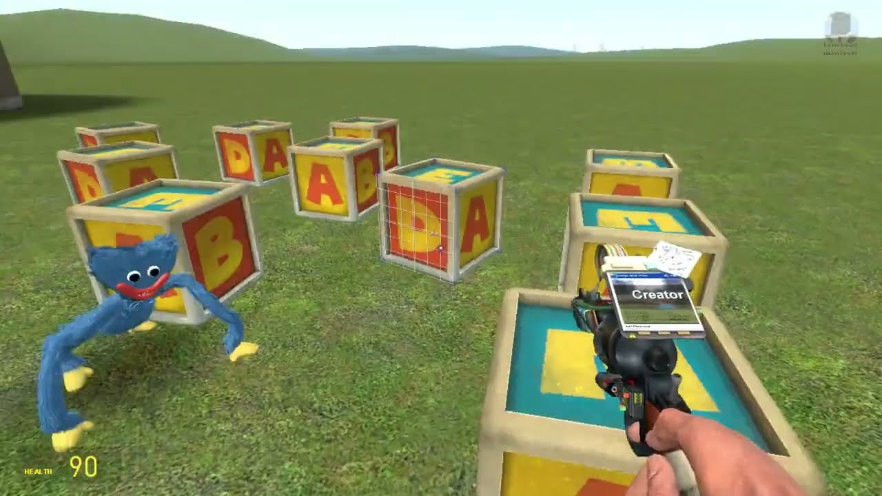 Nightmare catnap ram jump play poppy playtime in Garry's Mod - YouTube