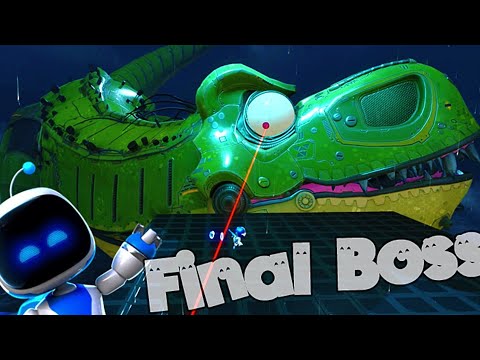 Astro's Playroom: Final Boss | Jefe Final T-REX Gameplay PS5 - YouTube