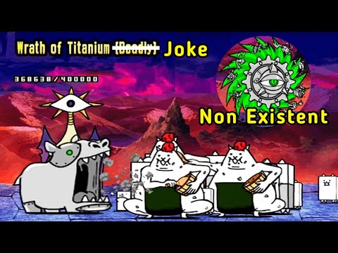 The Battle Cat Hipoe Vs Wall Cat & Sumo Cat | Wrath of Titanium ( Joke ...